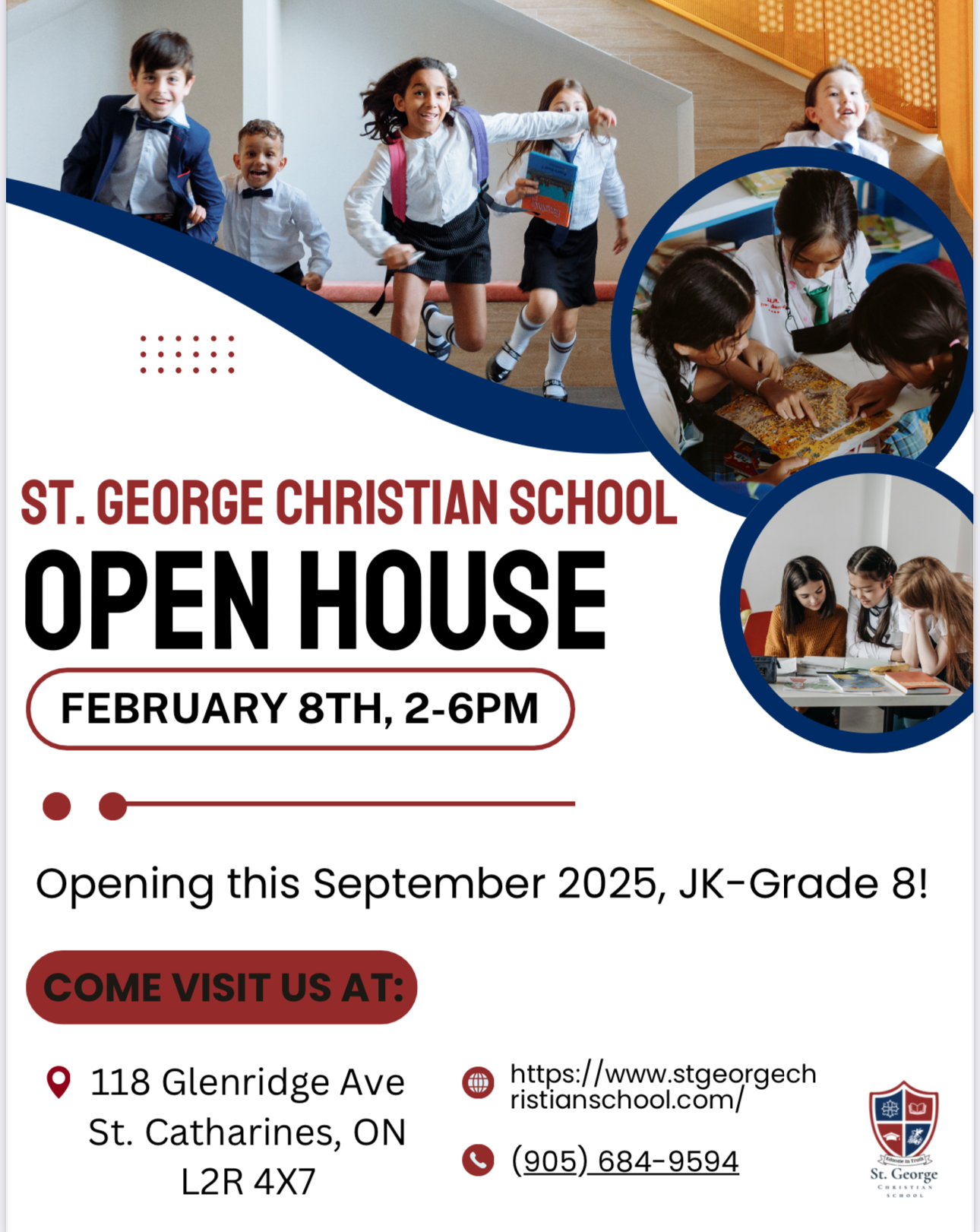 St. George Christian School Open House | ST. GEORGE & ST. MERCURIUS